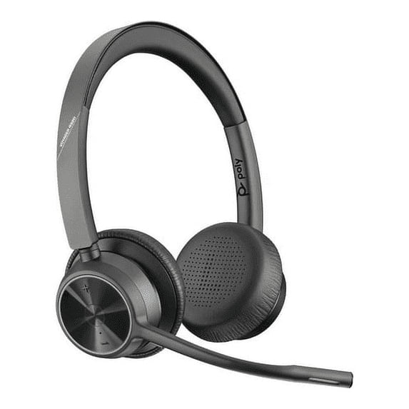 POLY Voyager 4320 UC Wireless USB Headset, Work from Home, New ...