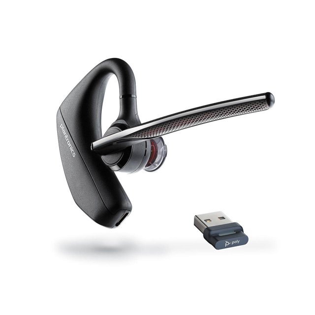 Poly Voyager 5200 UC Bluetooth Single-Ear Headset - USB-A, Teams & Zoom ...