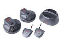 Poly Wireless Microphones - Microphone system (pack of 2) - for ...