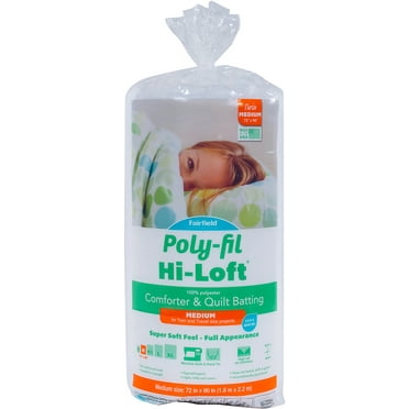Poly-Fil Traditional Fleece Batting, 45" x 75 Yard Roll - Walmart.com
