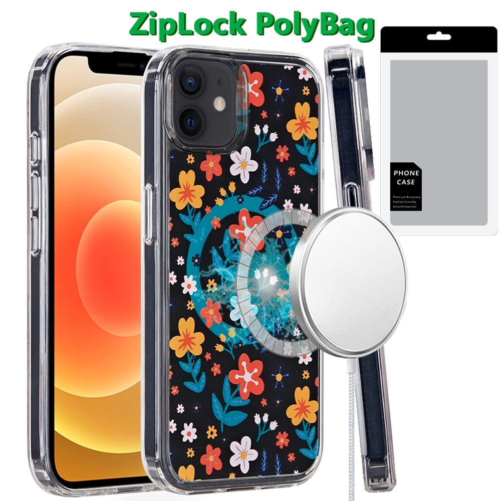[PolyBag] For iPhone 12 & iPhone 12 Pro Magnetic Space UV Design Case ...