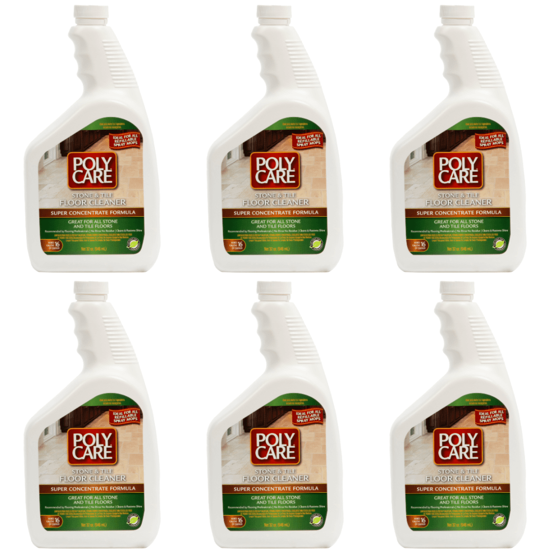 PolyCare Stone & Tile Floor Cleaner Super Concentrate - 32 Fl Oz (6 ...