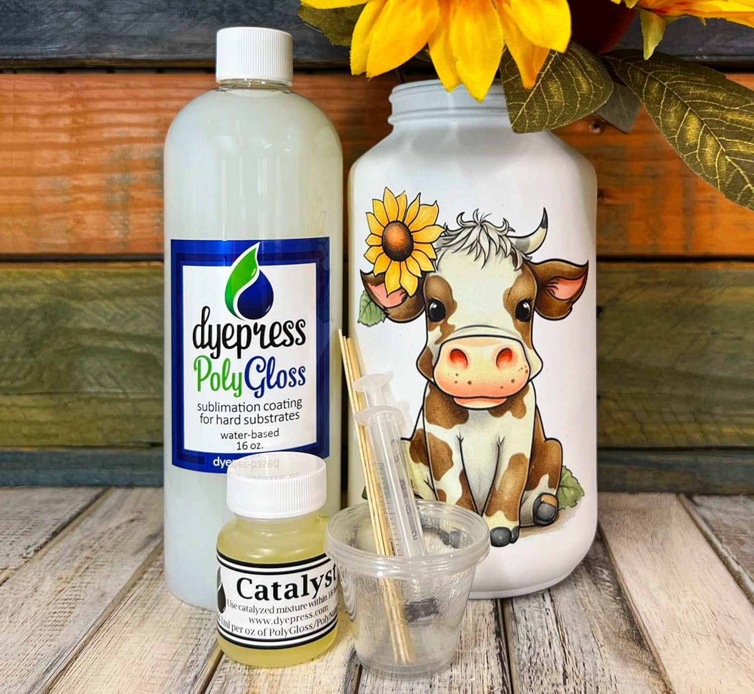 PolyGloss Sublimation Coating for Hard Substrates: 16 oz. - Walmart.com