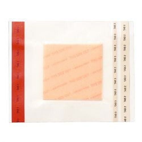 PolyMem Max Adhesive with Border Foam Dressing, 6 x 6 Inch, Ferris ...