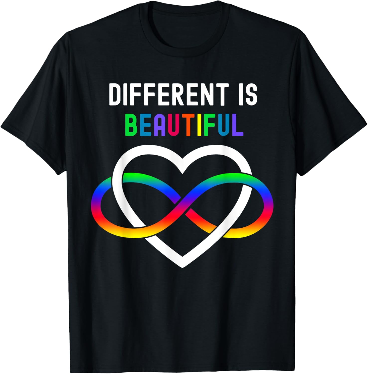 Polyamory Infinity Heart Symbol - Vintage Retro Polyamorous T-Shirt ...