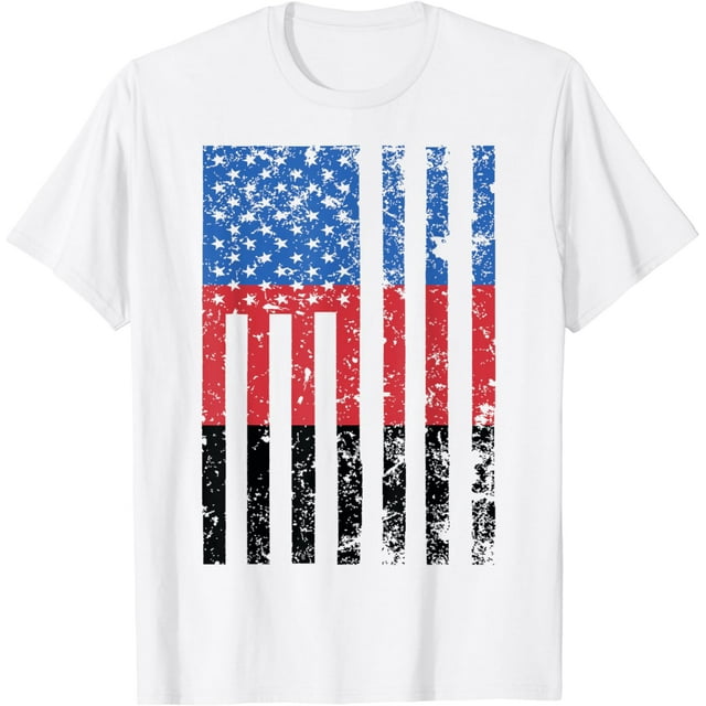 Polyamory Pride Flag USA American Flag Polyamorous T-Shirt - Walmart.com