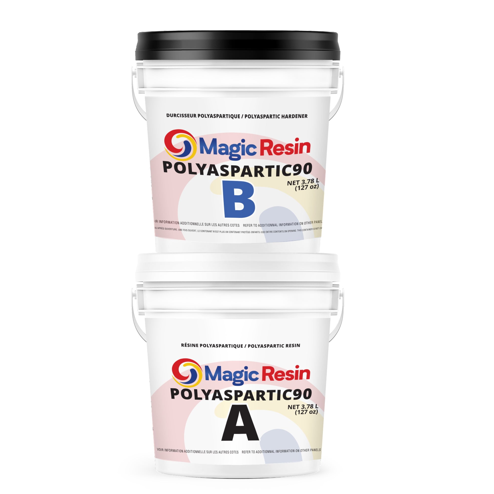 Magic Resin USA Clear Polyaspartic Aliphatic Polyurea, Ultra Durable ...
