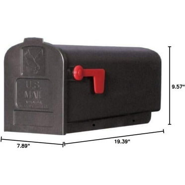Step2 MailMaster Express Plastic Mailbox with Black Finish - Walmart.com