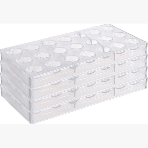 Polycarbonate Chocolate Mold, Diamond Shaped Tray for Mousse, Jelly ...