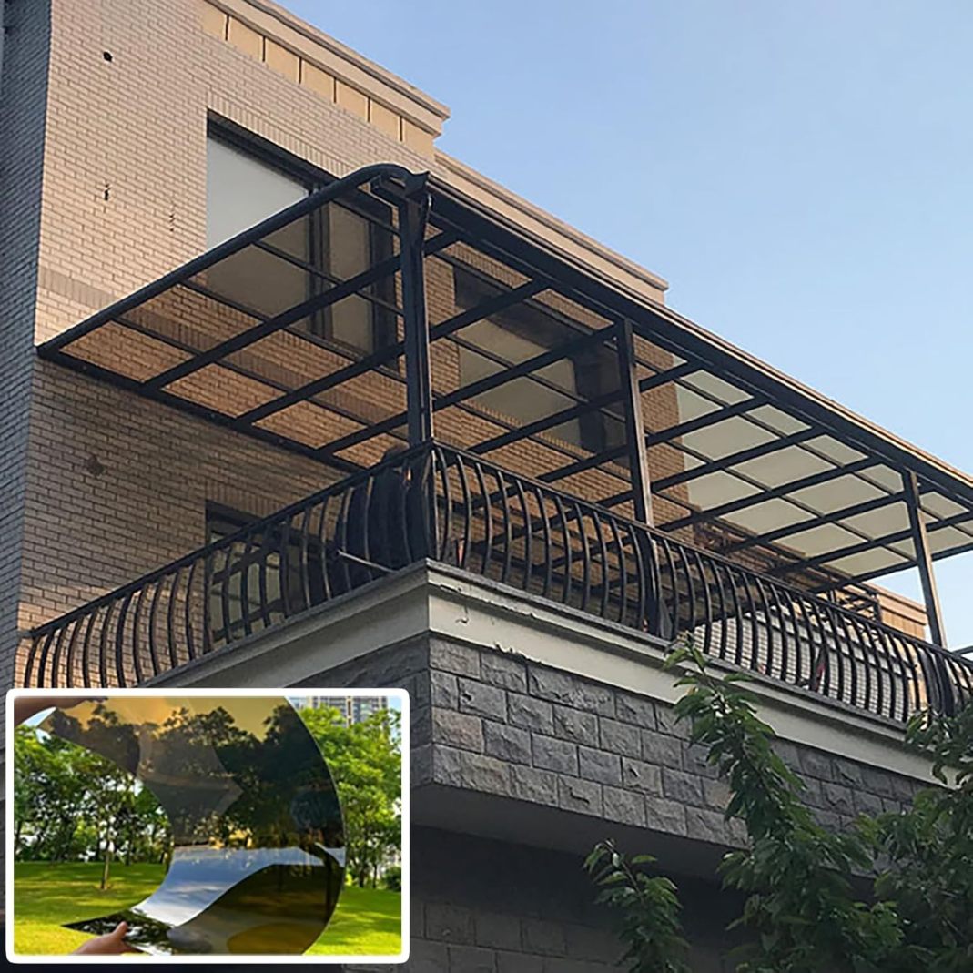 Polycarbonate Panel Plastic Roofing Sheet Outdoor Clear, Sturdy Patio ...