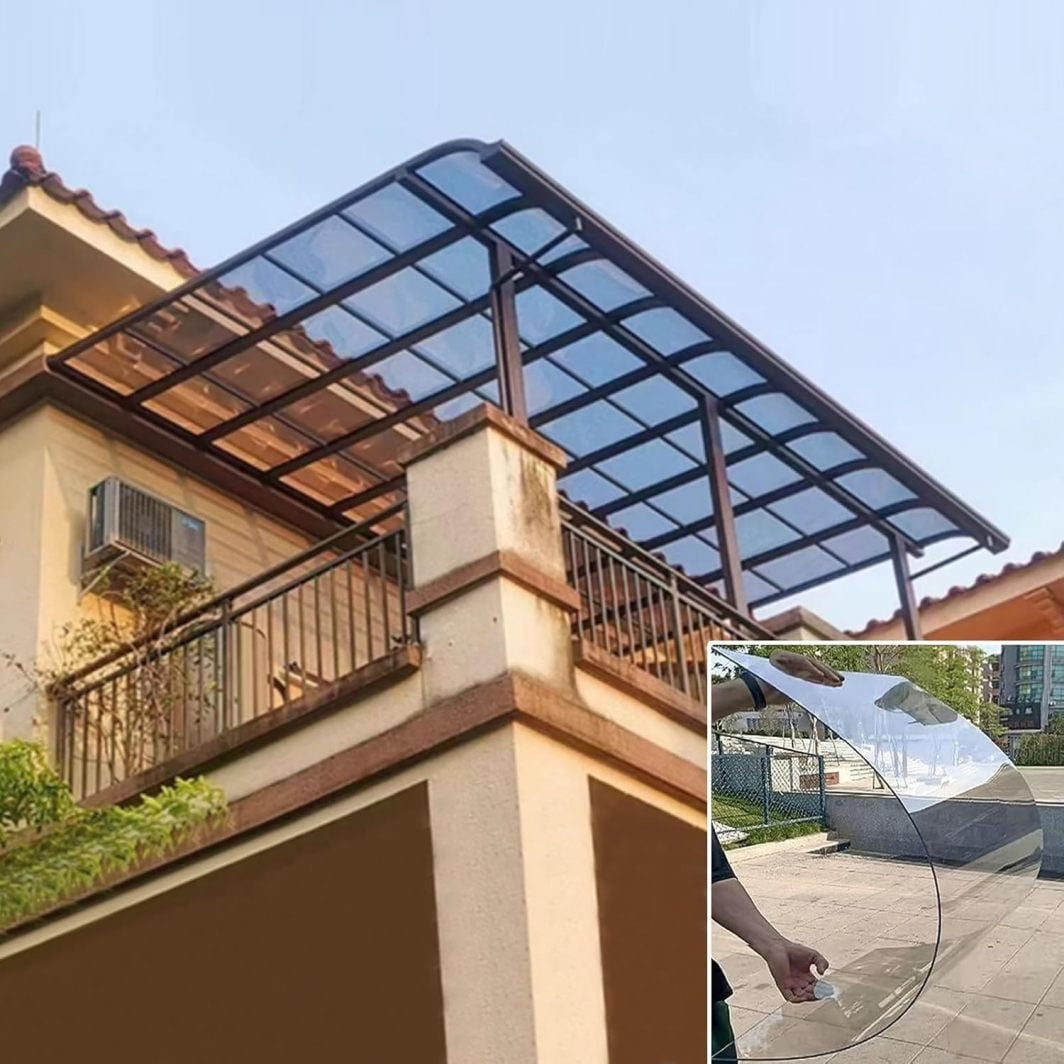 Polycarbonate Panel Roofing Sheets,2mm Thick roof Skylight Panels ...