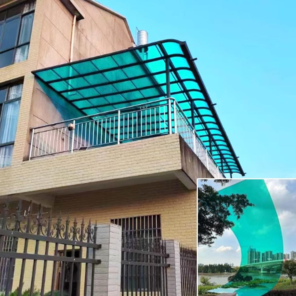 Polycarbonate Panel Roofing Sheets,2mm Thick roof Skylight Panels ...