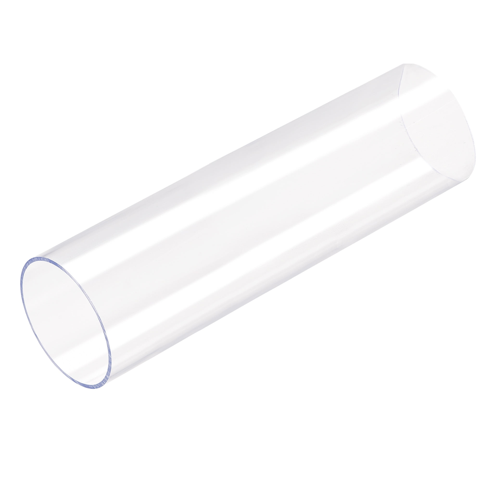 Polycarbonate Rigid Round Clear Tubing 86mm(3.38 Inch)IDx90mm(3.54 Inch ...