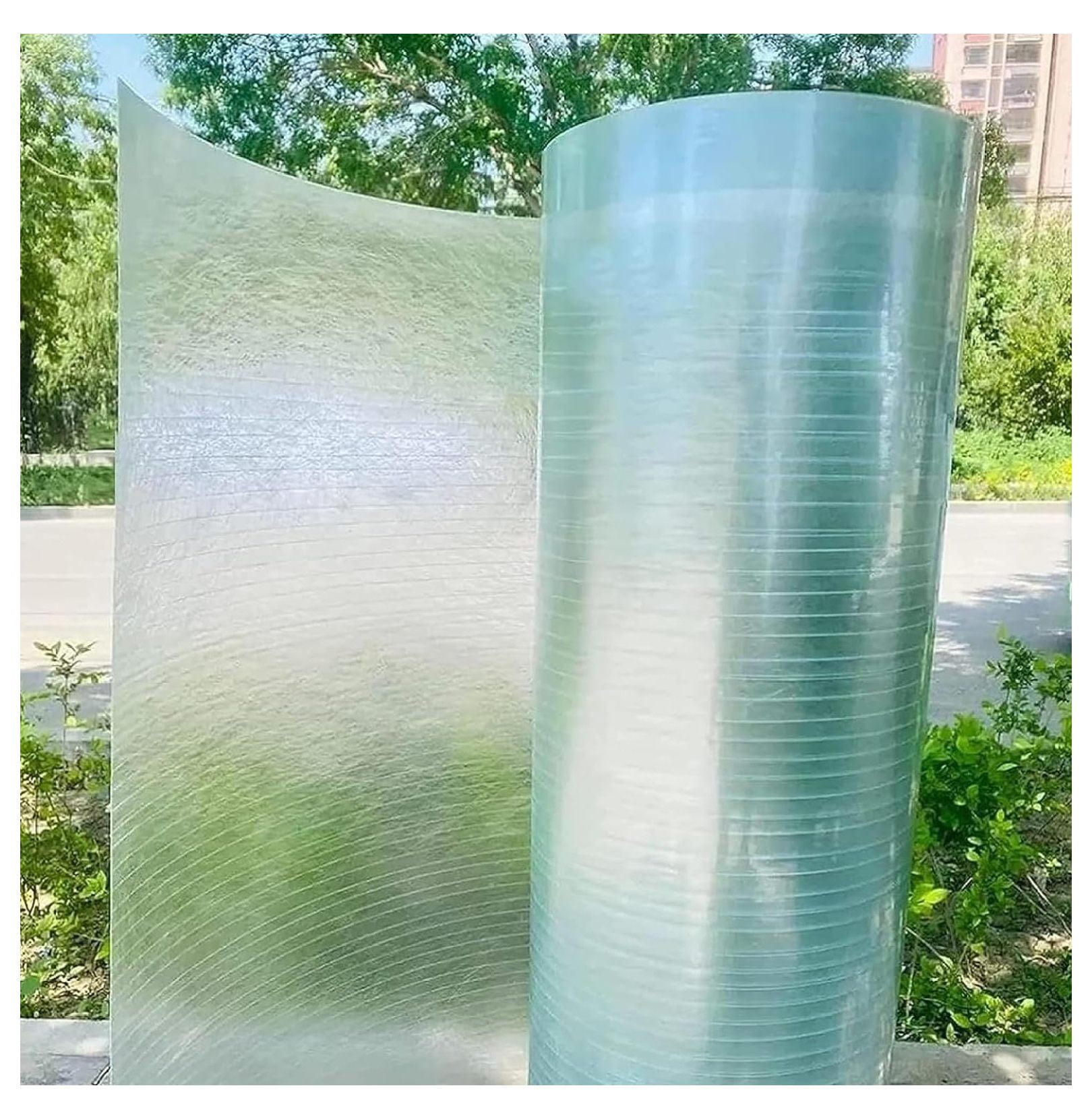 Polycarbonate Roofing Sheets,Glassfiber Daylighting Panels,Rain-Proof ...