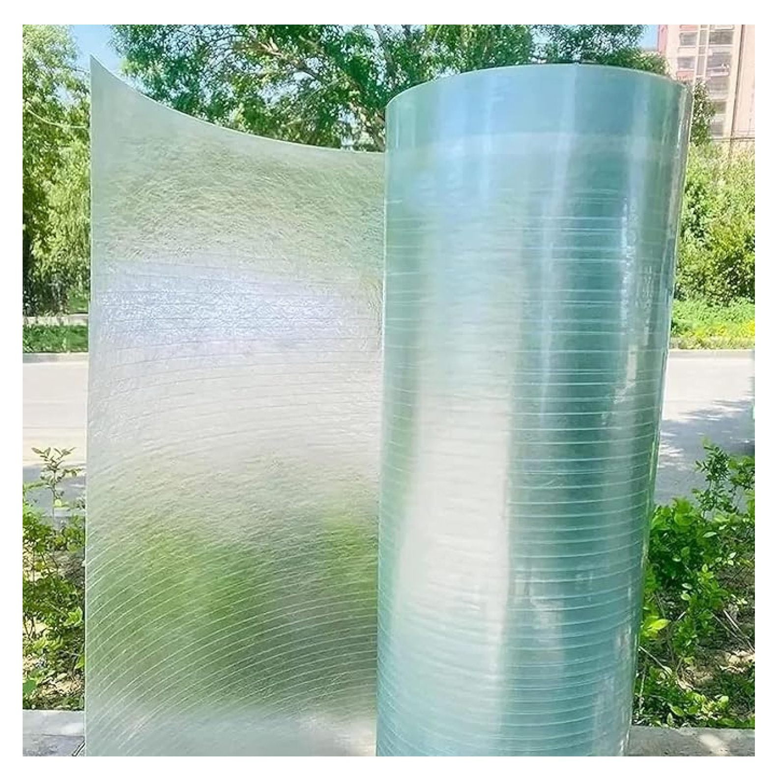 Polycarbonate Roofing Sheets,Glassfiber Daylighting Panels,Rain-Proof ...