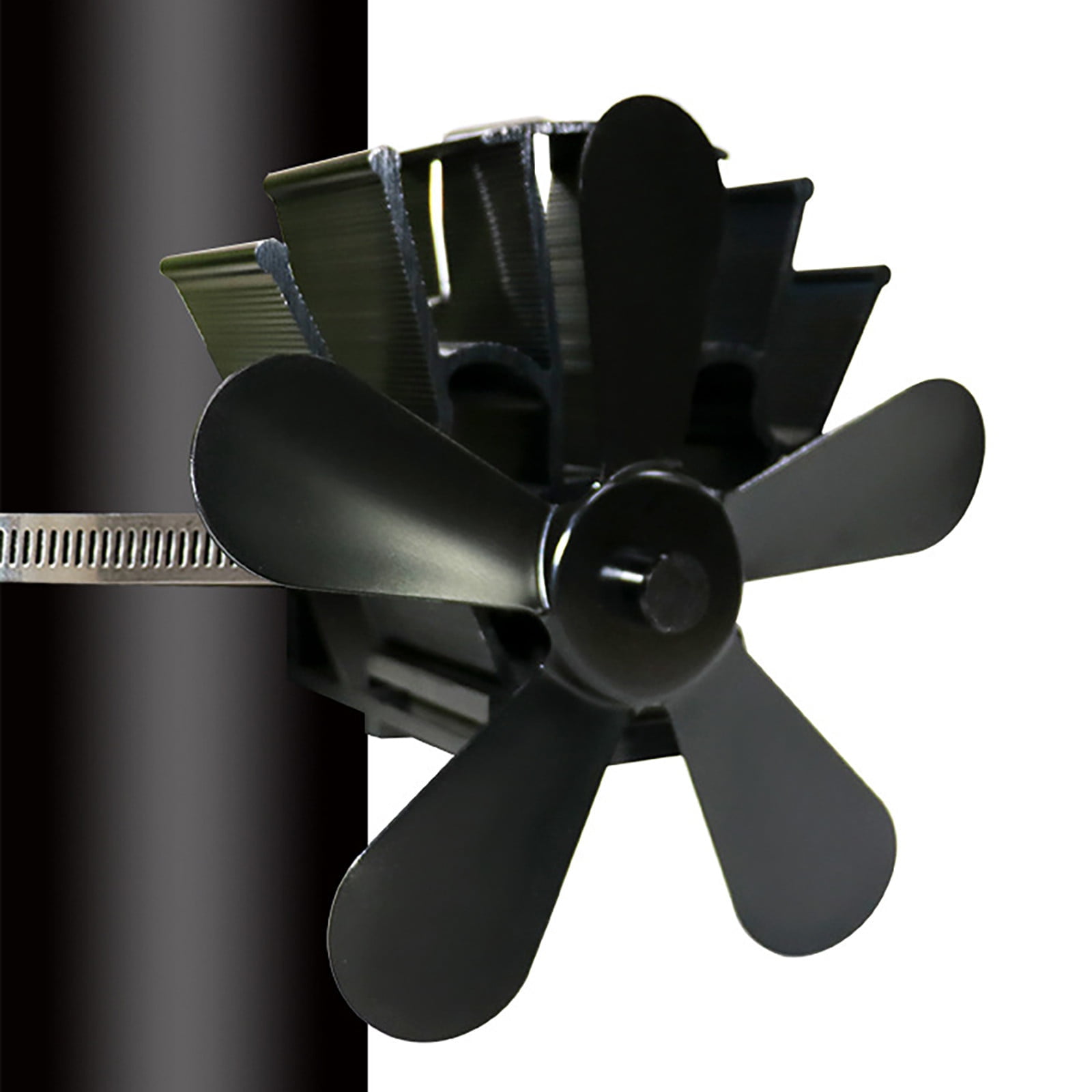 Polychor 5 Blade for Heat Powered Wood Stove Fan Wood Log Burner ...