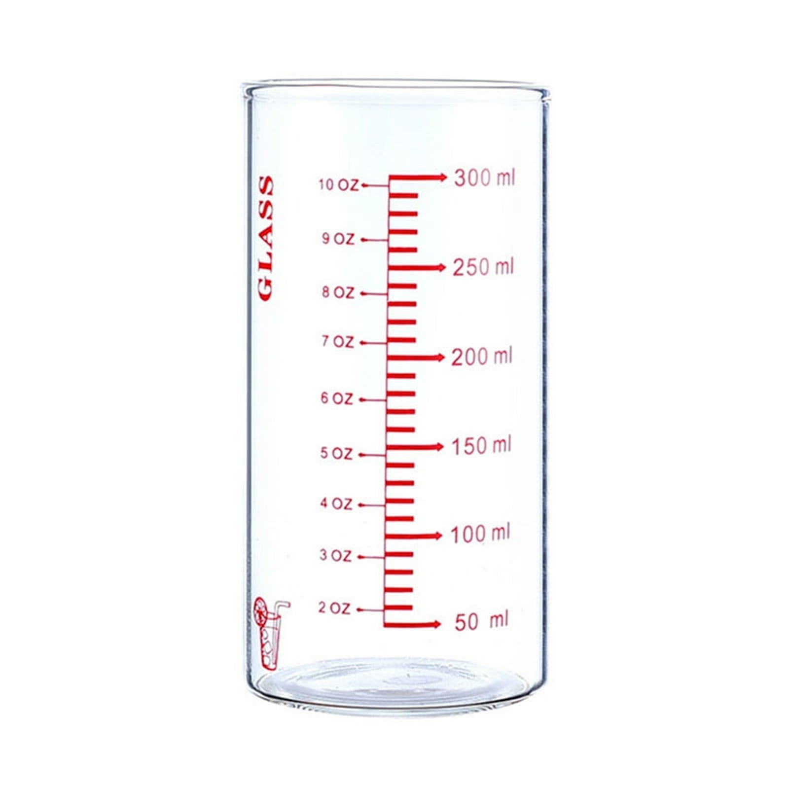 Polychor High Borosilicate Glass Measuring Cup, Microwave-Safe ...