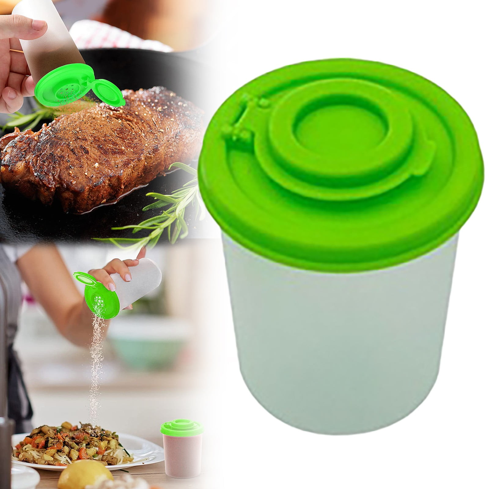 Polychor Pepper Shakers Reusable Spices Storage Containers Sunjoy Tech ...