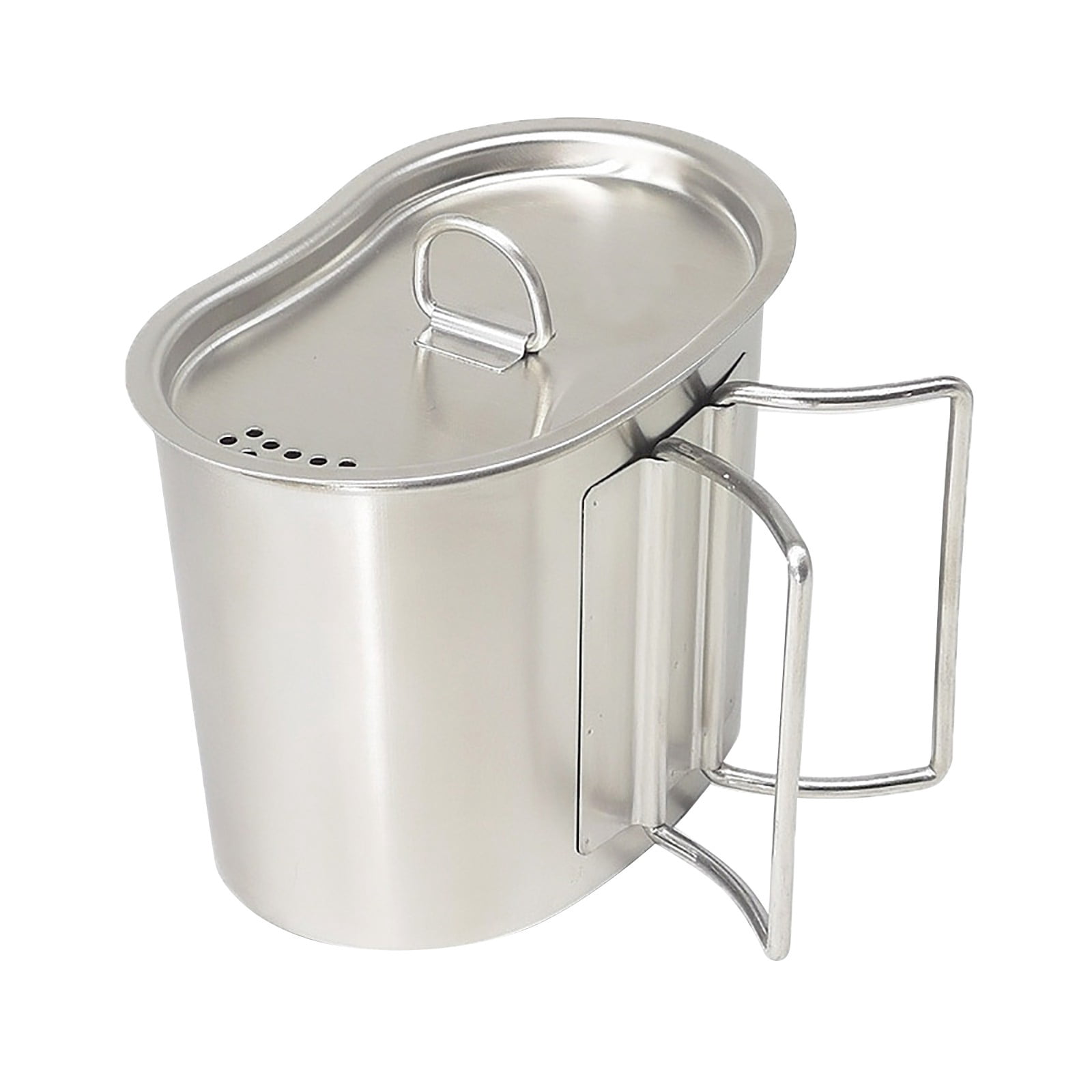 Polychor Stainless Grade Camping Lunch Box: Portable Meal Container for ...