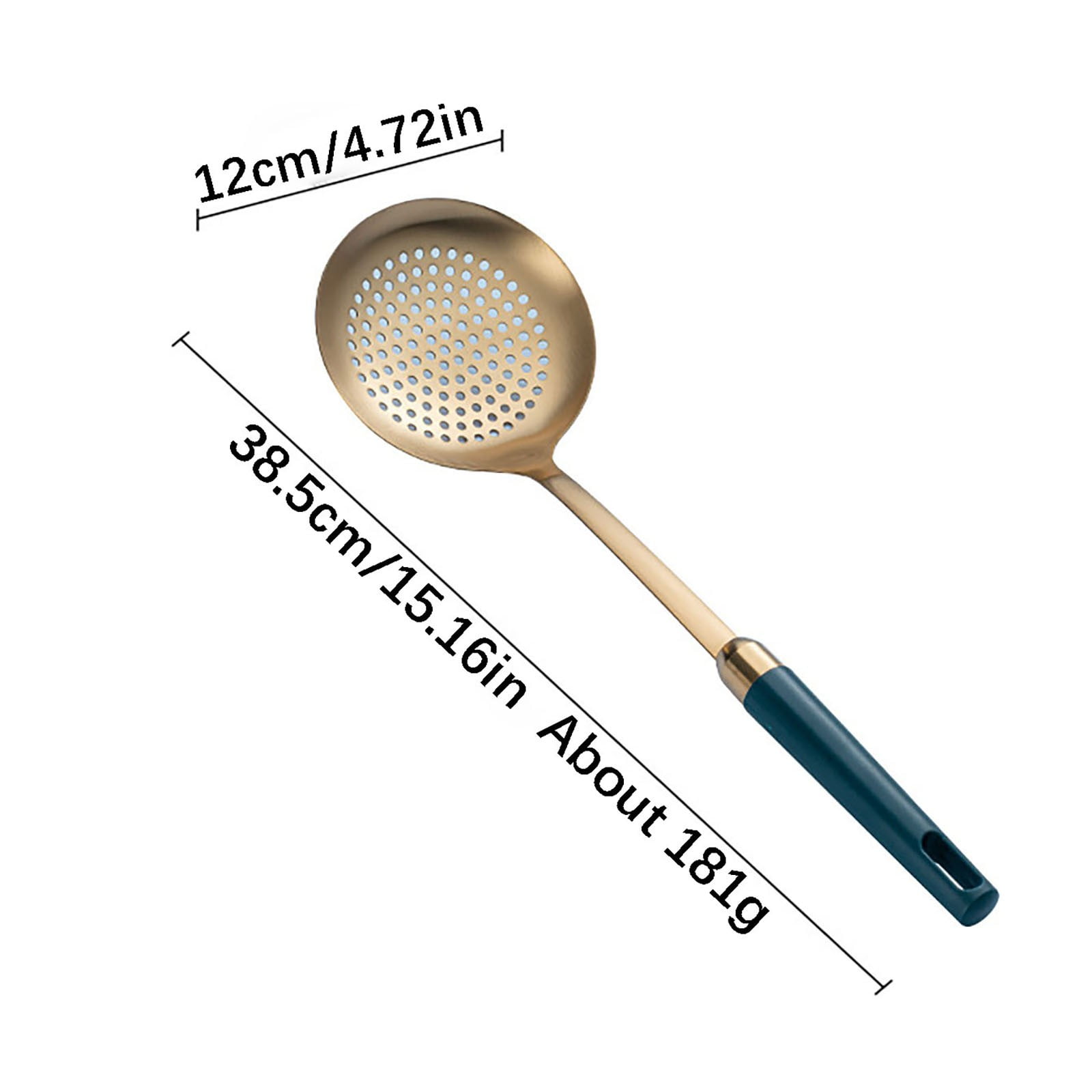 Polychor Stainless Steel Spatula Turner with Heat-Resistant Wooden ...