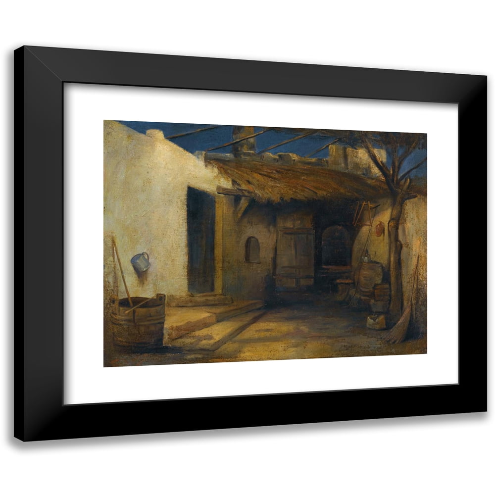 Polychronis Lembessis 18x15 Black Modern Framed Museum Art Print Titled ...