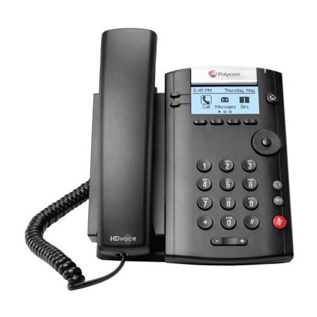 Polycom 2200-40450-019 Polycom Desktop Phone With HD Voice - Walmart.com