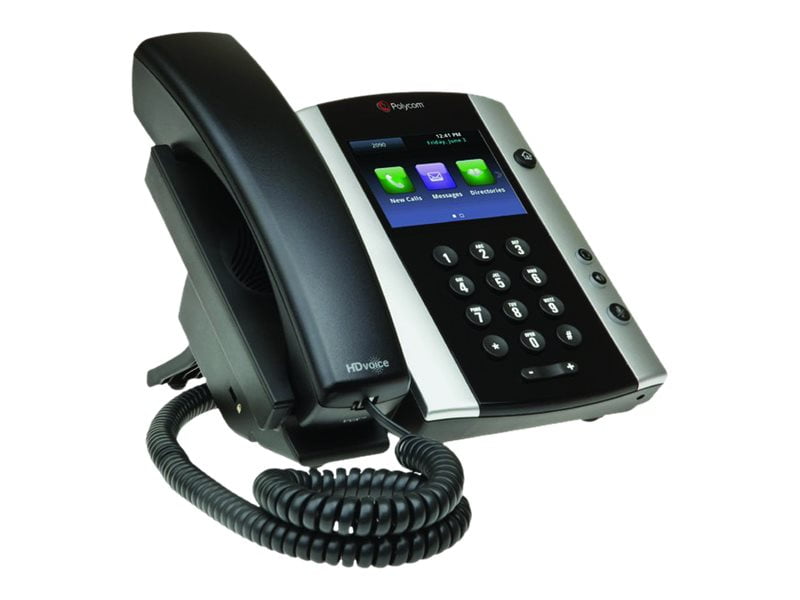 Poly VVX 501 - VoIP phone - 3-way call capability - SIP, RTCP, RTP ...