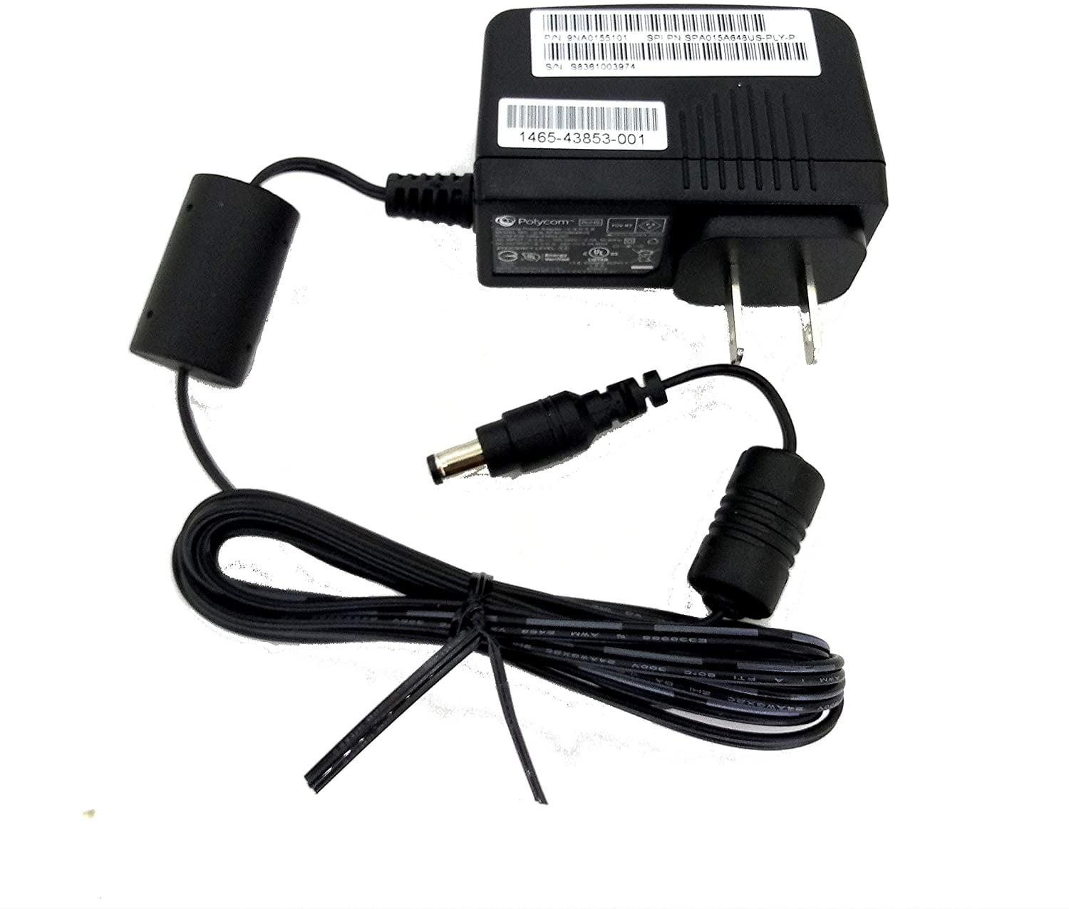 Polycom 48 Volt Power Supply for polycom IP Phones 2200-46170-001 ...