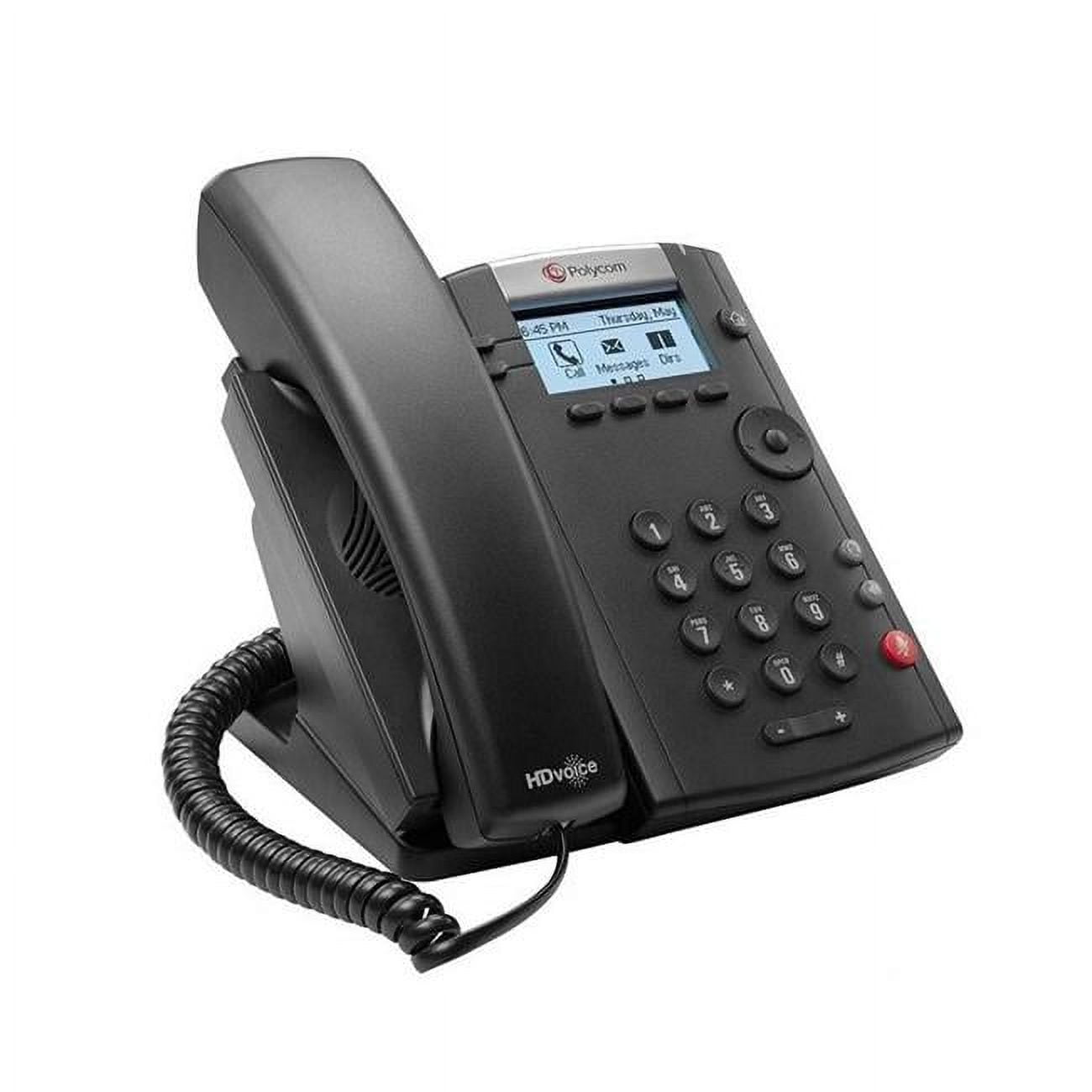 Polycom TDSourcing VVX 201 - VoIP phone - 3-way call capability - SIP ...