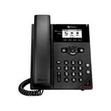 Poly 150 IP Phone - Corded - Corded - Desktop, Wall Mountable - Black ...