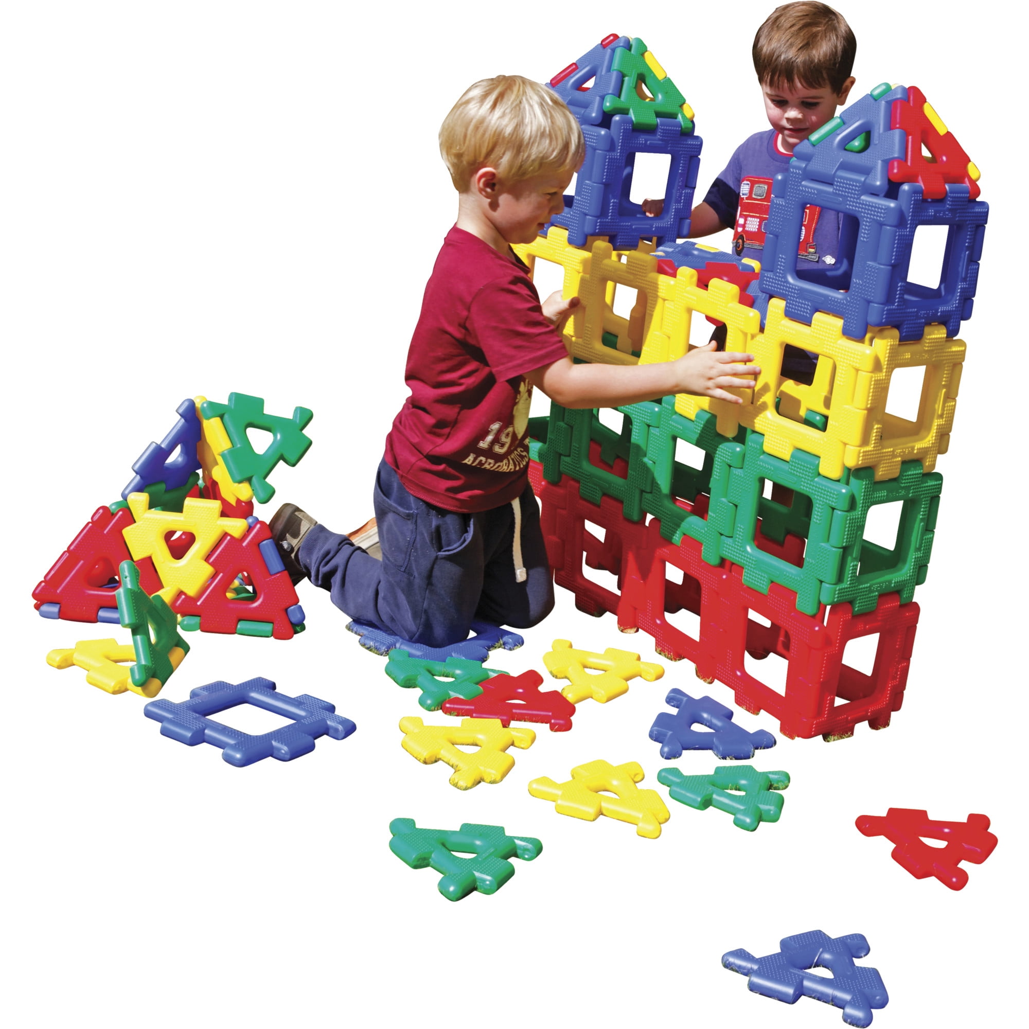 Polydron Giant Polydron Building Manipulatives, Set of 80 - Walmart.com