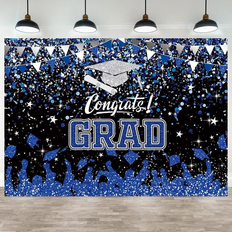 Polyester 2025 Graduation Backdrop Banner for Photography Class of 2025 ...