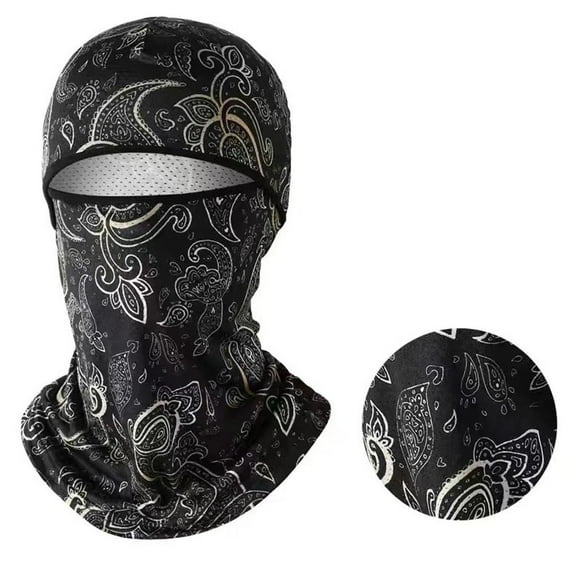 Polyester Balaclava Sun UV Protection Face Mask for Motorcycle, Fishing ...