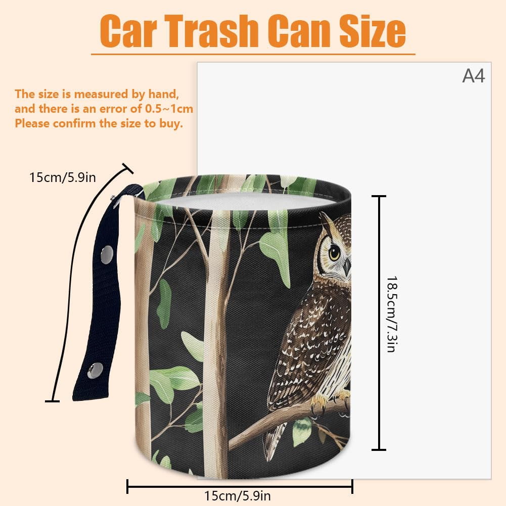 Polyester Car Garbage Storage Pocket Garbage Holder Between Seats ...