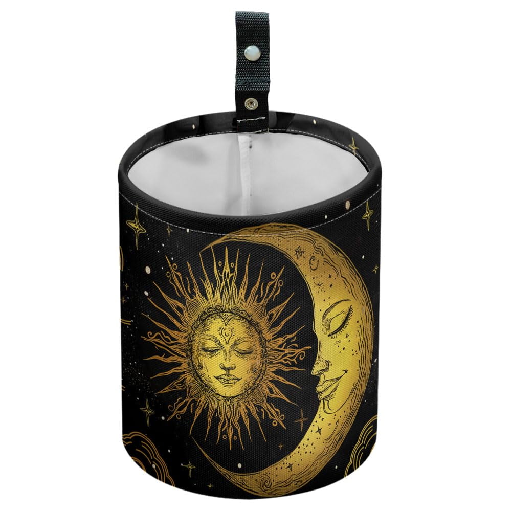 Polyester Car Garbage Storage Pocket Garbage Holder Between Seats ...