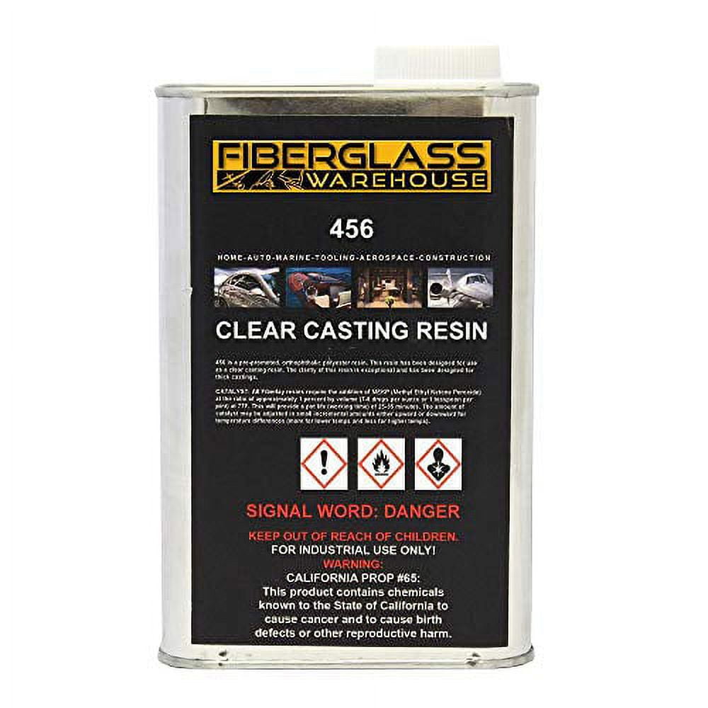 Polyester Clear Casting Resin w/Catalyst (Gallon) - Walmart.com