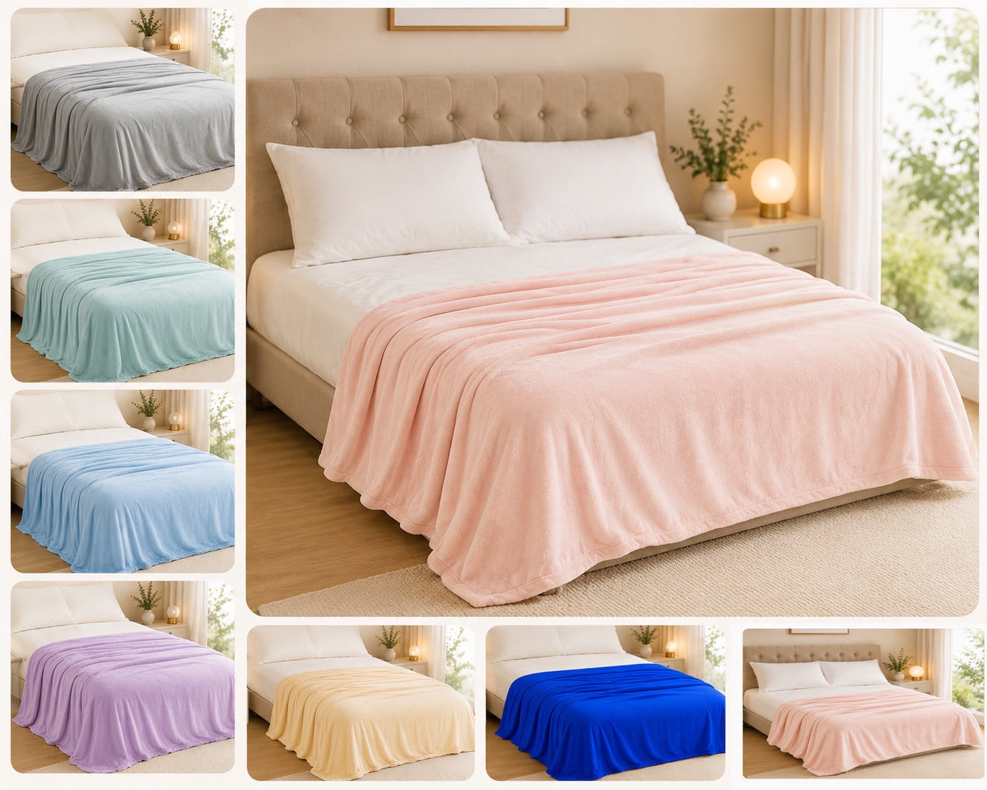 Polyester Cool Blanket - Heat Absorbing Breathable Blanket Wicks Away ...