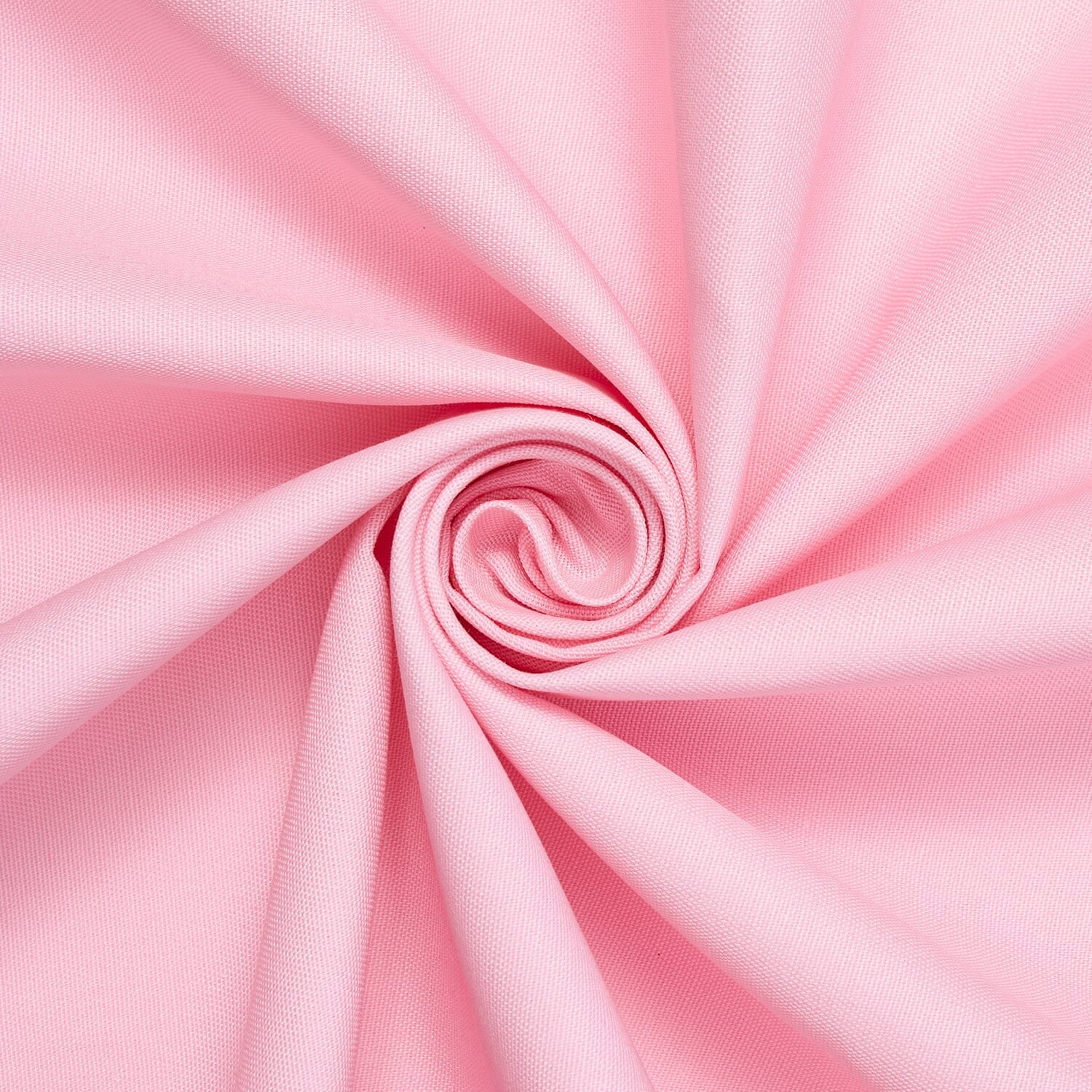 Polyester Cotton Twill 61" Wrinkle Resistant Fabric By The Yard - Pink ...