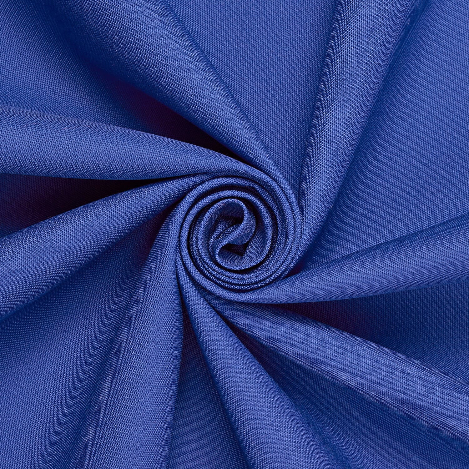 Polyester Cotton Twill 61" Wrinkle Resistant Fabric By The Yard - Royal ...