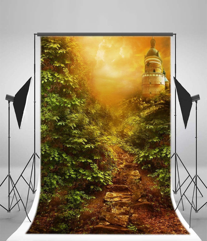 Polyester Fabric 5x7ft Backdrop Photography Background Fairy Tale Dream ...