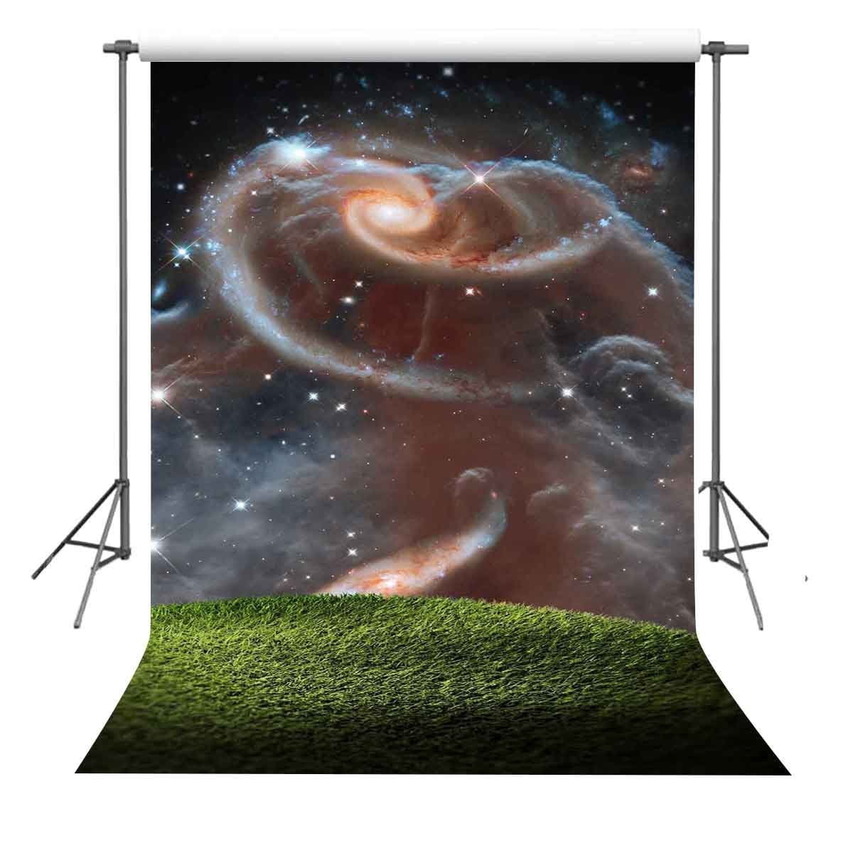 Polyester Fabric 5x7ft Galaxy Stars Photography Backdrop Space Theme ...