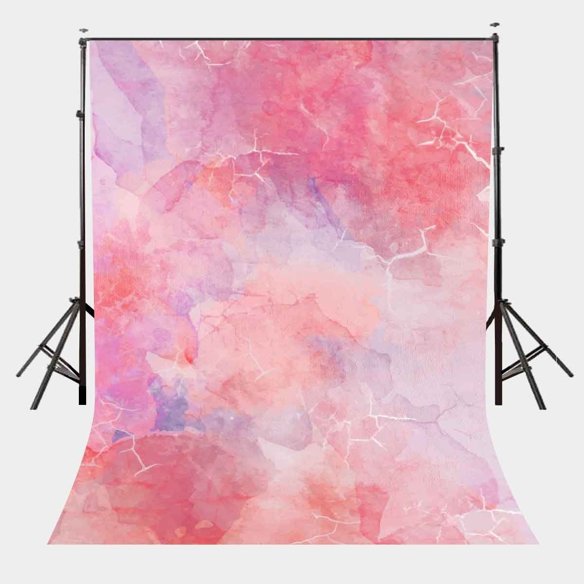 Polyester Fabric 5x7ft Millennial Pink Marble Texture Pattern Studio ...