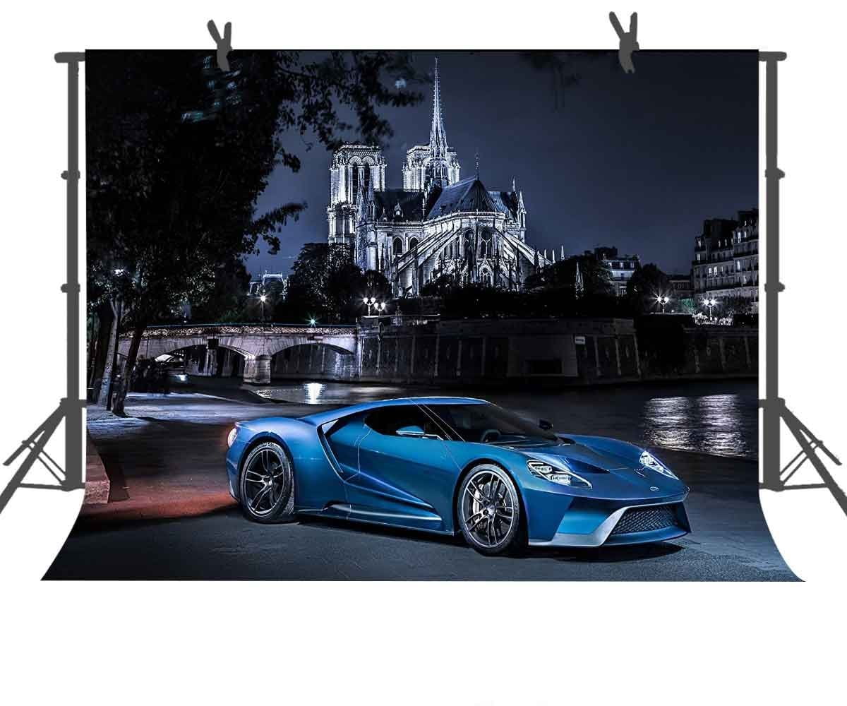 Polyester Fabric 7x5ft Luxury Car Photography Backdrop Photo Props Room ...