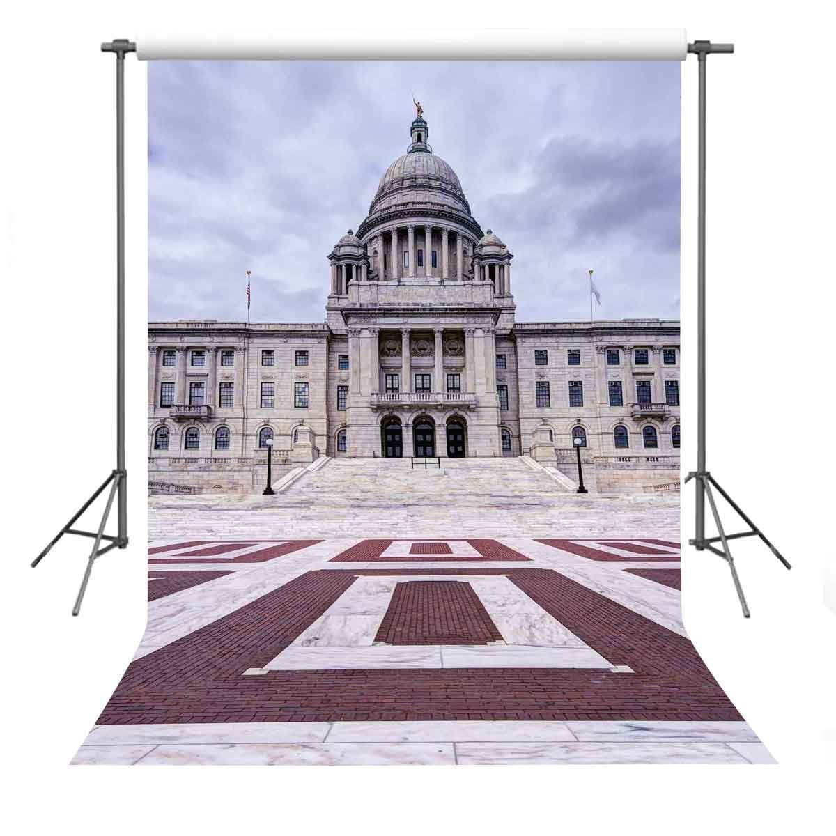 Polyester Fabric 7x5ft Providence Architectural Landscape Photography ...