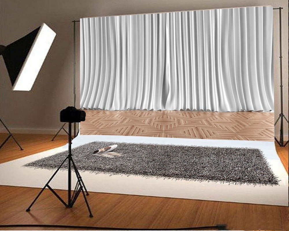 Polyester Fabric Curtain Backdrop 7x5ft Photography Backdrop Stage Show ...