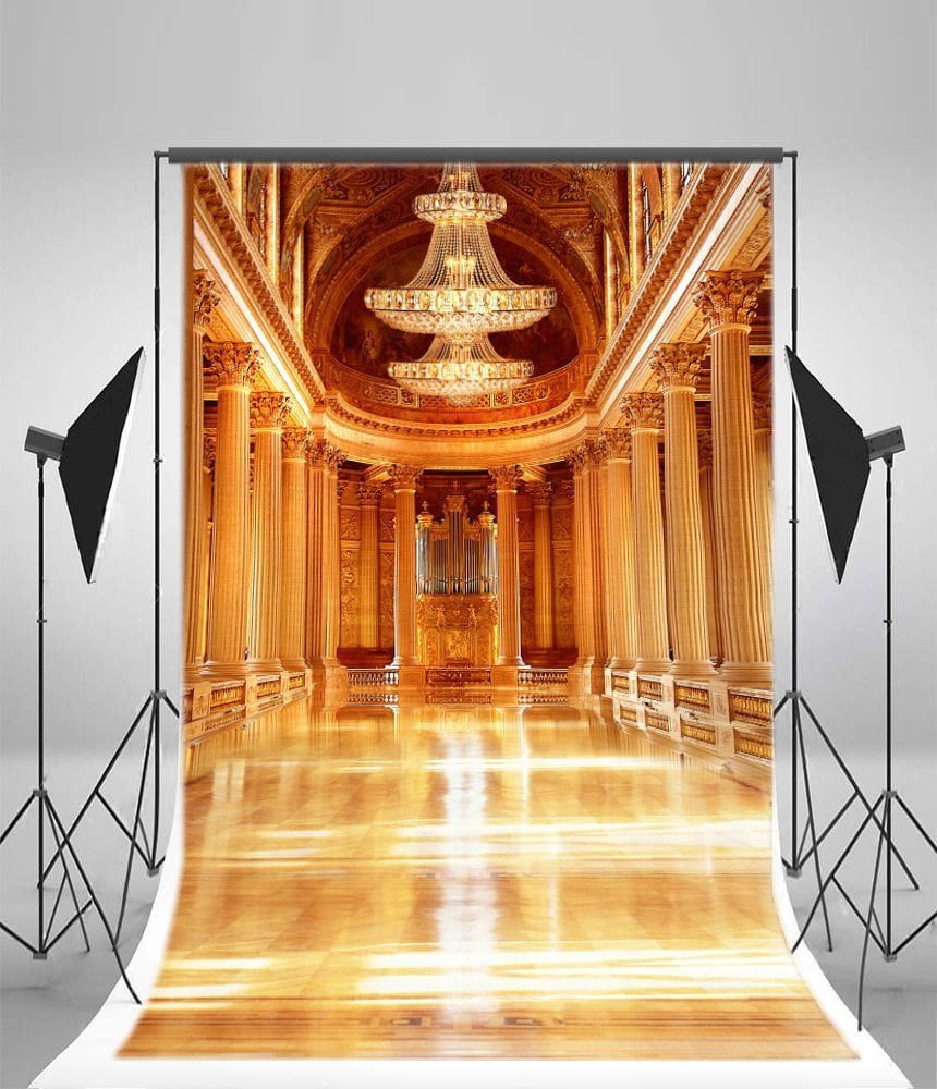 Polyester Fabric Glorious Royal Palace Backdrop 5x7ft Photography ...