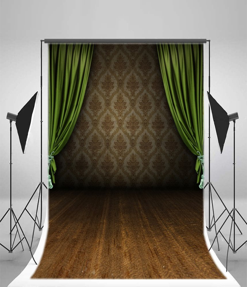 Polyester Fabric Stage Backdrop 5x7ft Photography Backdrop Curtain ...