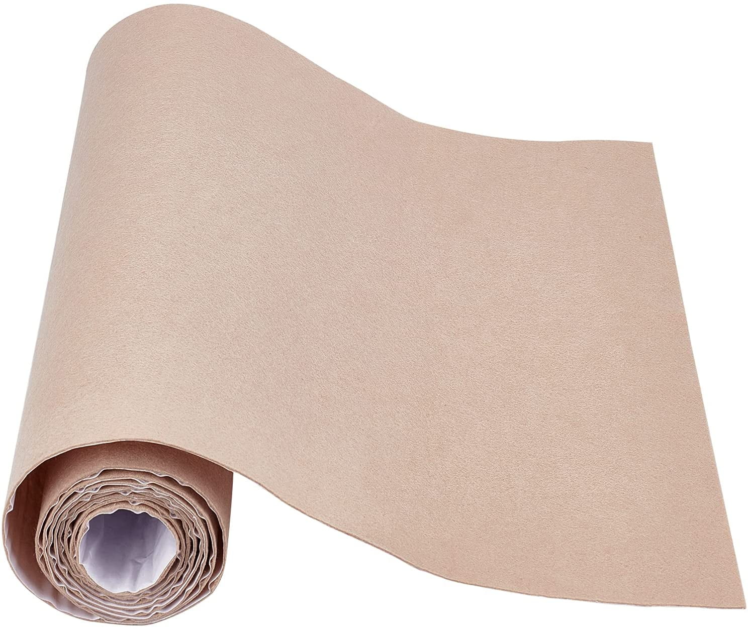 Polyester Felt Sticker Self Adhesive Fabric Rectangle Khaki 40x0.1cm 2m ...