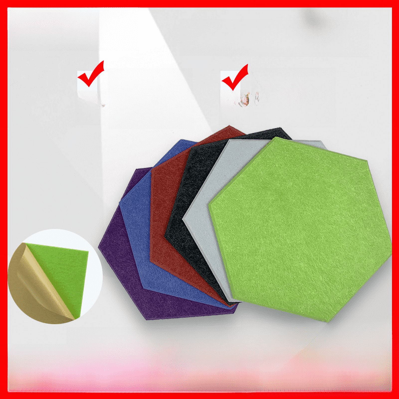 Polyester Fiber sound-absorbing board with adhesive self-adhesive sound ...