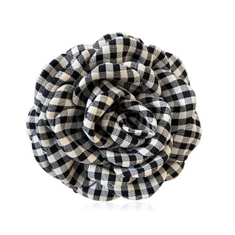 Polyester Hair Bands with Large Yellow Rose Flower Design for Girls and ...